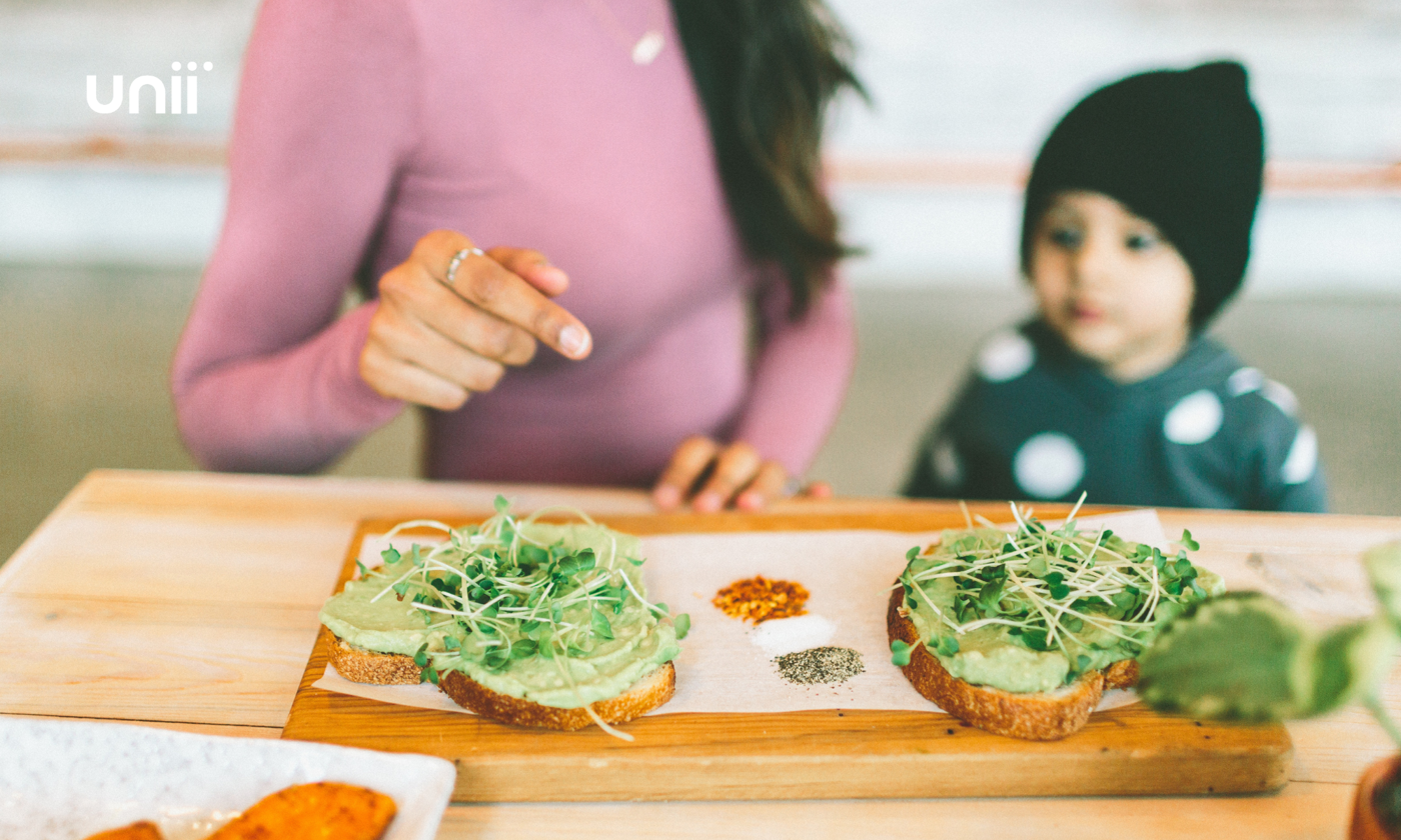 How do I ensure my toddler has a healthy fat intake?
