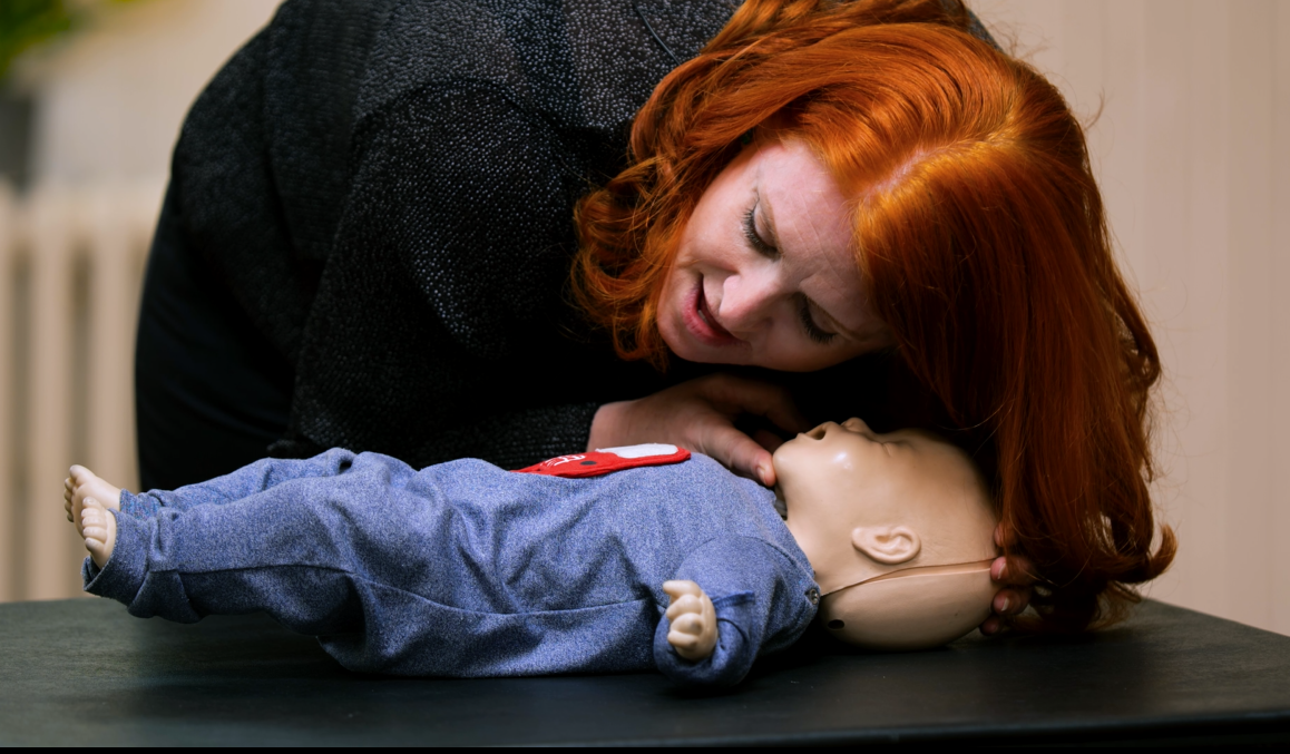 How do I give a baby CPR?