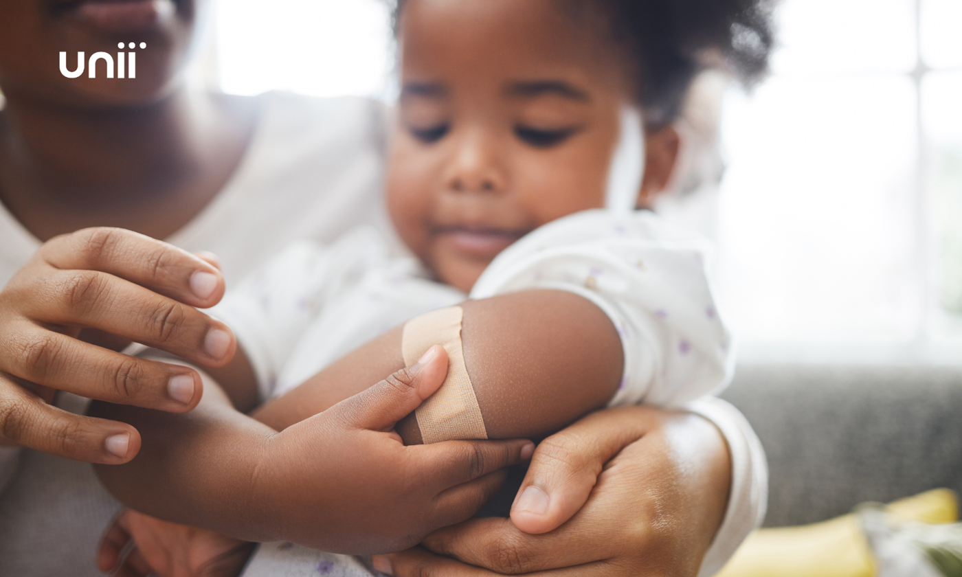 How do I treat my child's cuts, grazes, burns or scalds?